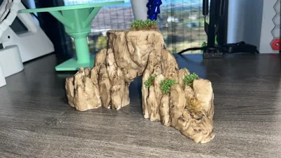 Miniature Terrain - Rock #8 by polyboris MakerWorld: Download Free 3D Models