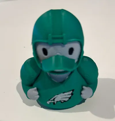 Philadelphia Eagles Duck - Free 3D Print Model - MakerWorld