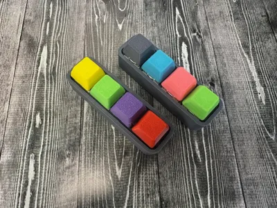 Mechanical Keyboard Fidget Uses Switches Fidget By Fin3dprinting