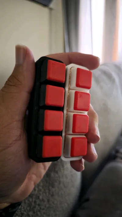 Mechanical Keyboard Fidget - Uses Switches -Fidget by Fin3dPrinting ...