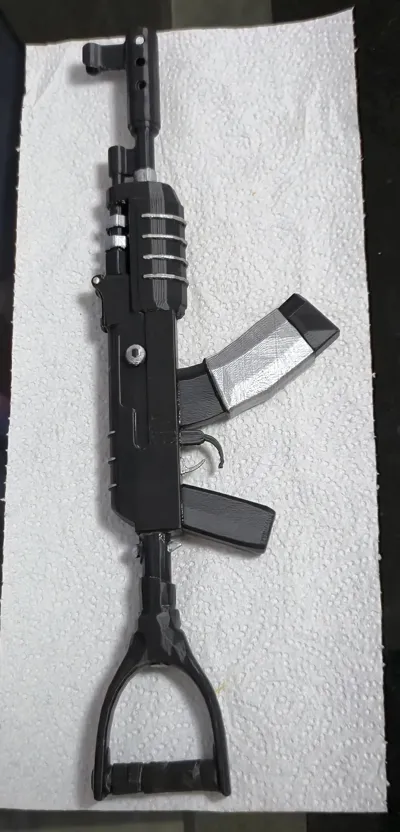 Rust Assault Rifle (AK47) by mlux - MakerWorld