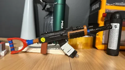 Rust Assault Rifle (AK47) by mlux MakerWorld: Download Free 3D Models