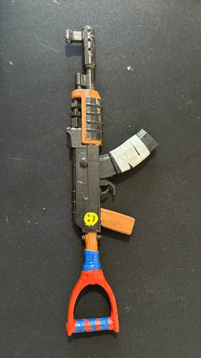 Rust Assault Rifle (AK47) by mlux MakerWorld: Download Free 3D Models