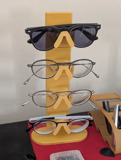 SnapStack Modular Glasses Holder - Free 3D Print Model - MakerWorld