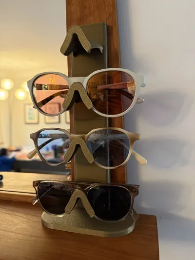 SnapStack Modular Glasses Holder by BogdanS MakerWorld: Download Free 3D Models
