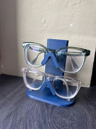 SnapStack Modular Glasses Holder by BogdanS MakerWorld: Download Free 3D Models