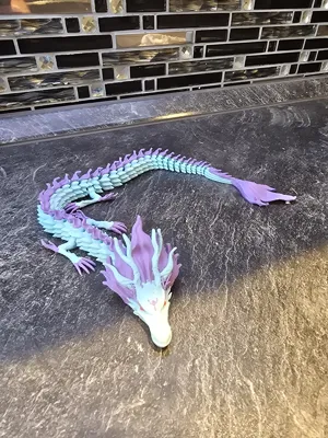 Ao Run, the Dragon King of the West Sea—Articulated Dragon by 黑日 ...