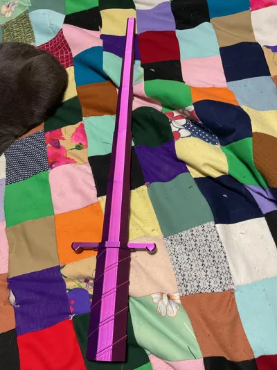 Collapsible sword - Free 3D Print Model - MakerWorld