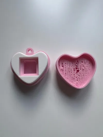 Clicky heart macaron keychain by Cozy Corner MakerWorld: Download Free ...