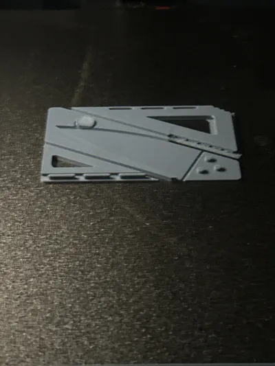 Folding Card Knife - Fits in your wallet! by MaxM MakerWorld: Download ...