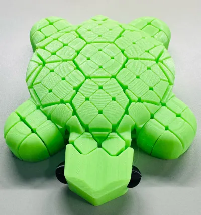 tender flexible turtle, articulated by Bacongo3D - MakerWorld