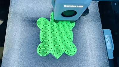 tender flexible turtle, articulated by Bacongo3D - MakerWorld