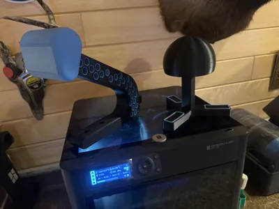 Motorcycle Helmet Holder by MORTI$ MakerWorld: Download Free 3D Models