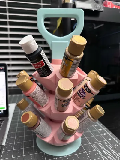 Amazing Paint Tower by LayerLux3D MakerWorld: Download Free 3D Models