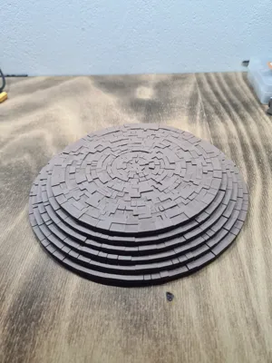 Elven Circular Platform Terrain MESBG Warhammer by PawelP MakerWorld ...
