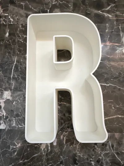 Decorative Box - All letters and numbers - Free 3D Print Model - MakerWorld