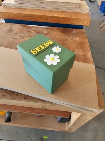 Seed Packet Storage Box by Dylan Martin MakerWorld: Download Free 3D Models
