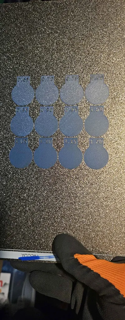 Initial Layer Flow Ratio - Calibration Test by Sdot Prints MakerWorld ...