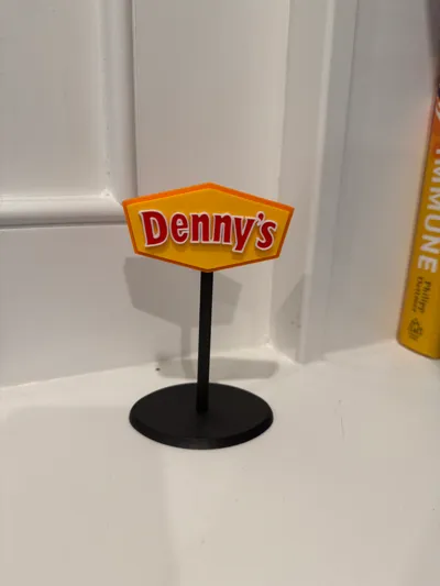 Dunkin Donuts Sign by 3D Print Creative Endeavors MakerWorld: Download ...