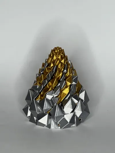 Impossible passthrough crystal cone - Free 3D Print Model - MakerWorld
