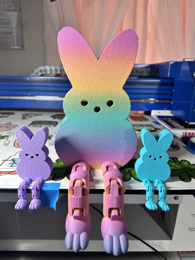 Cute Articulated Peep by Ada & K 3DA MakerWorld: Download Free 3D Models