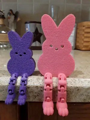 Cute Articulated Peep by Ada & K 3DA MakerWorld: Download Free 3D Models