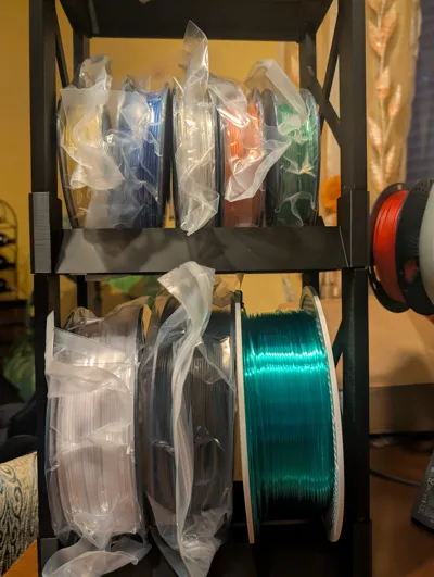 Sturdy Modular Filament Spool Rack Fully Printable by ...