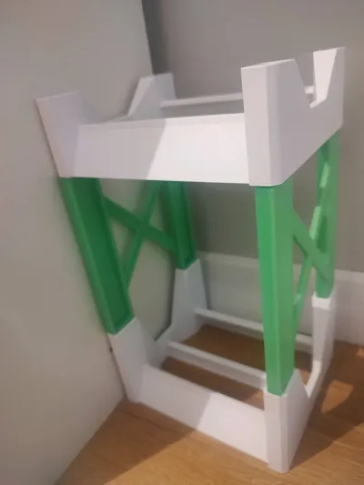 Sturdy Modular Filament Spool Rack Fully Printable by Antiphrasis ...