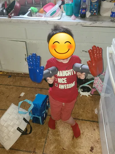 Connector for grab pack shooter and grab pack hand by _hApPyLiL ...