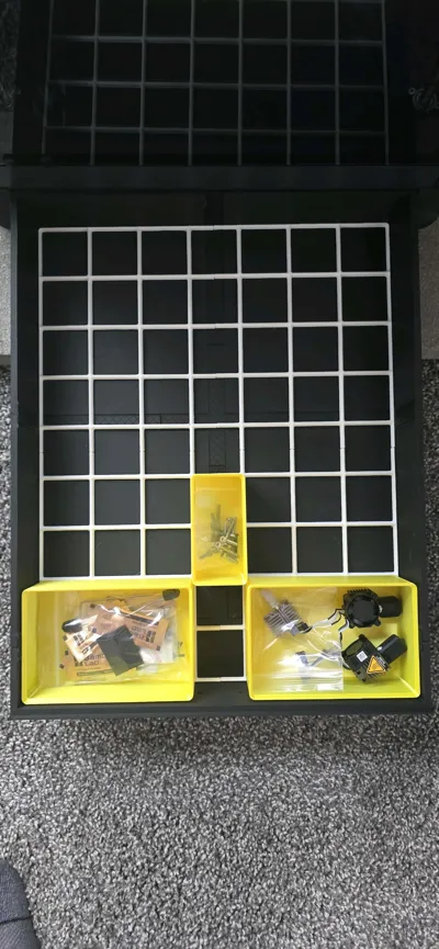 Storage drawer for P1P P1S X1C Printer riser by Sanja 3D MakerWorld ...