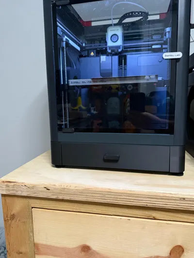 Storage drawer for P1P P1S X1C Printer riser by Sanja 3D MakerWorld ...