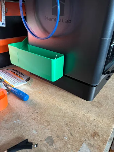 Storage drawer for P1P P1S X1C Printer riser by Sanja 3D MakerWorld ...