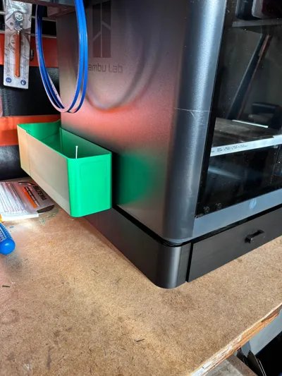 Storage drawer for P1P P1S X1C Printer riser by Sanja 3D MakerWorld ...