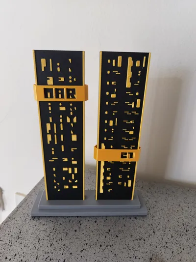 Monolith Cryptic Calendar by Sevro MakerWorld: Download Free 3D Models