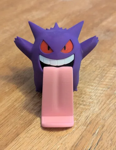 Gengar Phone Stand Multipart(no AMS) Remixed by ZAJE MakerWorld ...