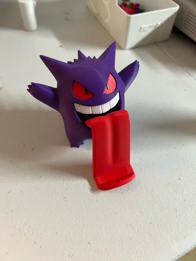 Gengar Phone Stand Multipart(no AMS) Remixed by ZAJE MakerWorld ...