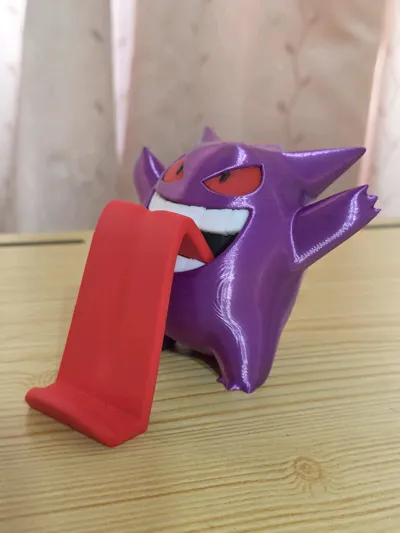 Gengar Phone Stand Multipart(no AMS) Remixed by ZAJE MakerWorld ...