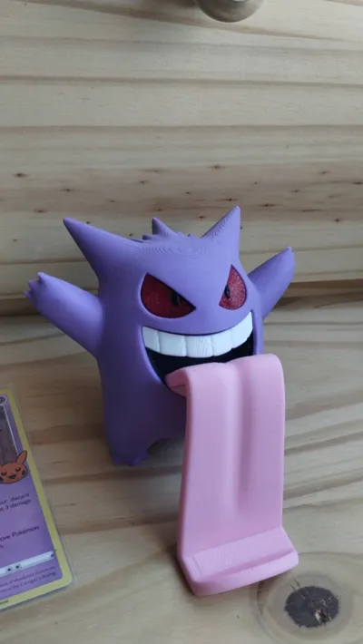 Gengar Phone Stand Multipart(no AMS) Remixed by ZAJE MakerWorld ...