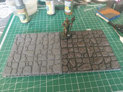 Cave tiles (OpenLOCK system) - Free 3D Print Model - MakerWorld