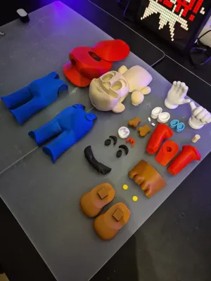 Mario from Super Mario games Remixed by MrGnarly MakerWorld: Download ...
