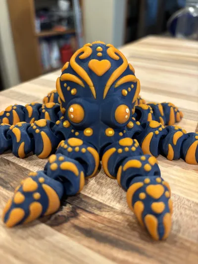 Spirit Octopus Free by Bottega 3D / Nozzle Nook MakerWorld: Download ...