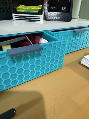 Monitor Riser - with drawers by Frank3D MakerWorld: Download Free 3D Models