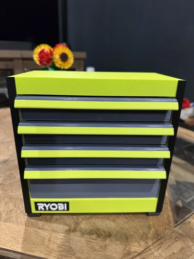 Ryobi Mini Desktop Toolbox Remixed by CeeDog99 MakerWorld: Download ...