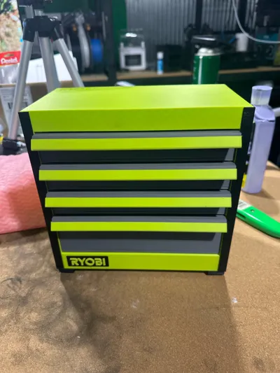 Ryobi Mini Desktop Toolbox Remixed by CeeDog99 MakerWorld: Download ...