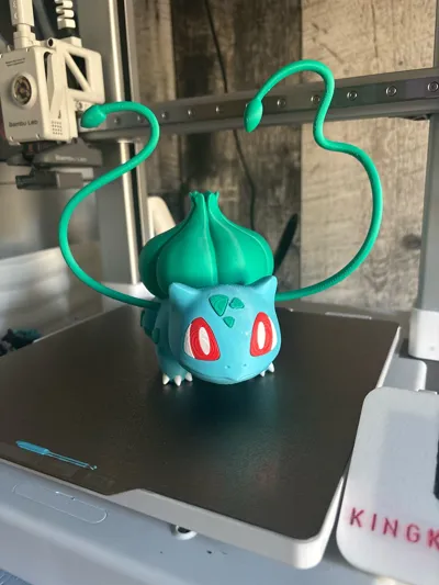 Bulbasaur Model Starting Pokemon; Split and Full by Nostalgic 3D Models ...