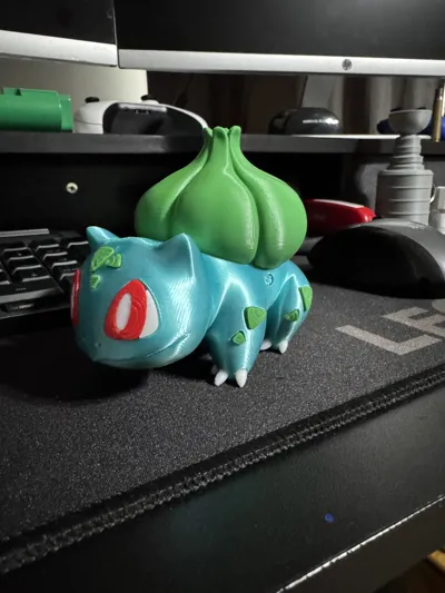 Bulbasaur Model Starting Pokemon; Split and Full by Nostalgic 3D Models ...