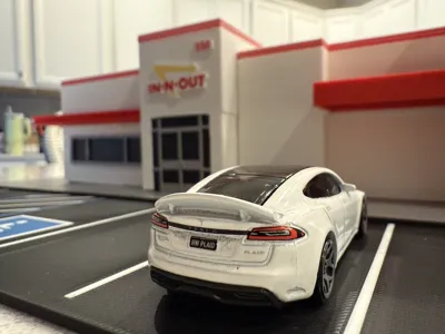 IN-N-OUT Model Set - Hot Wheels Display 1:64 Scale by LAYRLAB ...