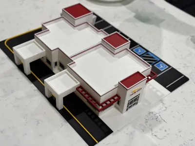 IN-N-OUT Model Set - Hot Wheels Display 1:64 Scale by LAYRLAB ...