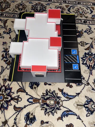 IN-N-OUT Model Set - Hot Wheels Display 1:64 Scale by LAYRLAB ...