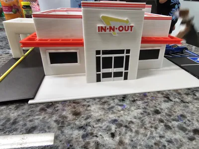 IN-N-OUT Model Set - Hot Wheels Display 1:64 Scale by LAYRLAB ...